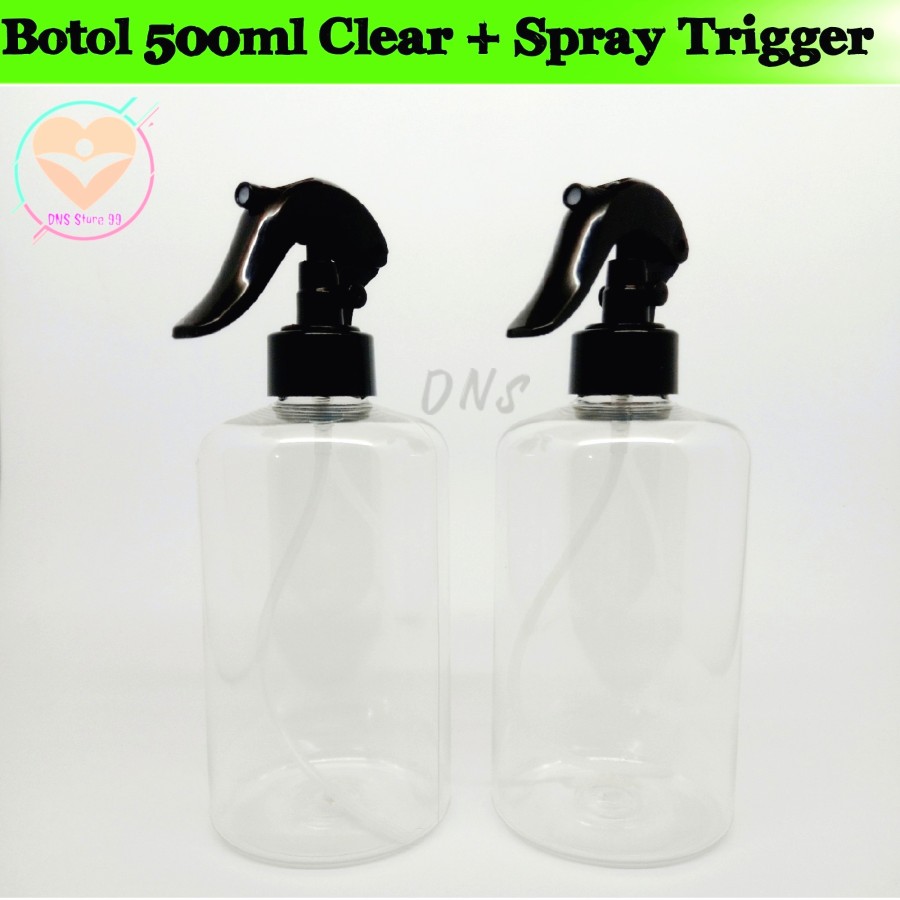 Botol Spray Trigger 500ml / Botol Spray 500 ML / Botol Kispray Trigger ...