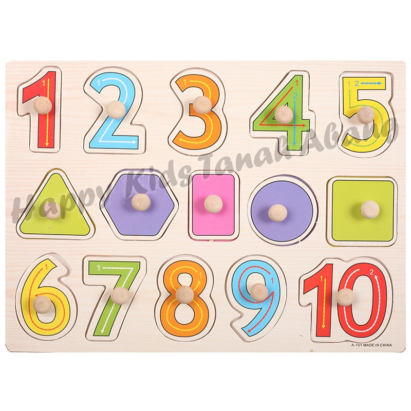 MAINAN EDUKASI ANAK / PUZZLE KAYU / MAINAN BERHITUNG / MAINAN ABC ...