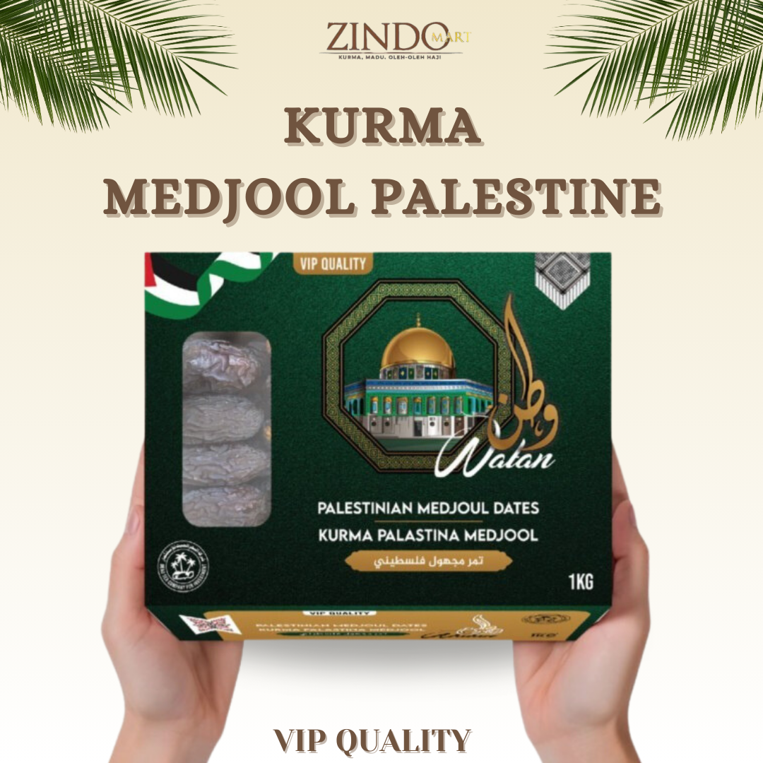 KURMA MEDJOOL PALESTINE WATAN 250GR, 500GR DAN 1KG VIP QUALITY PREMIUM ...