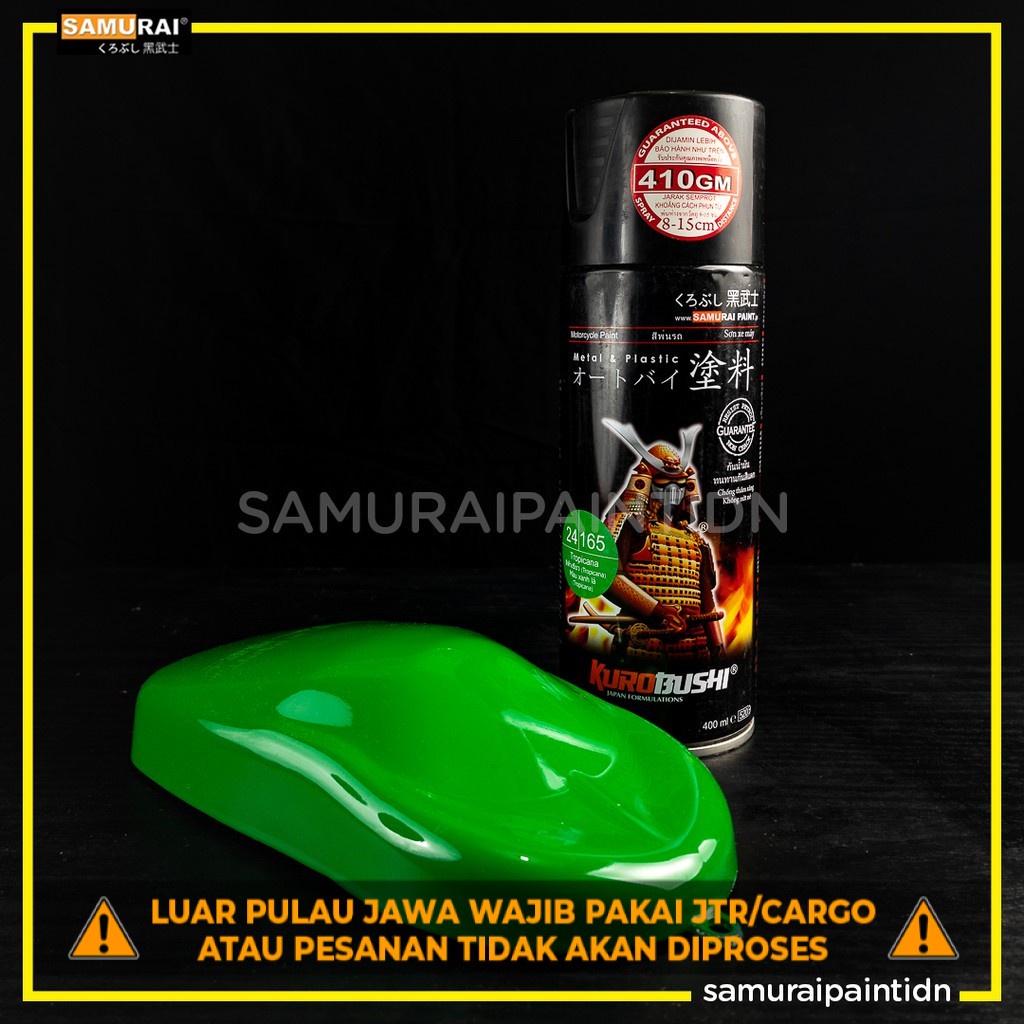 Pilox Samurai Paint Tropicana 165/400ML/warna standard/hijau | Lazada Indonesia