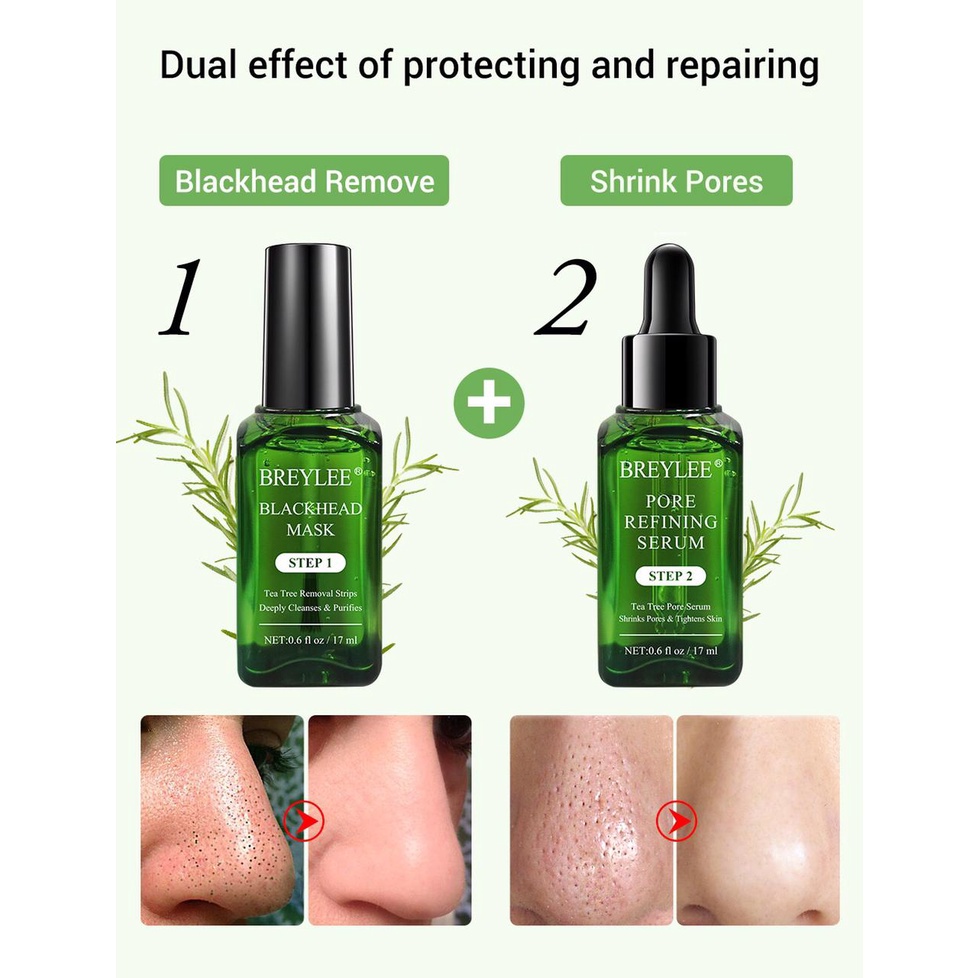 AB~ Original BREYLEE Blackhead Mask Pore Refining Serum 17 mL | Lazada ...