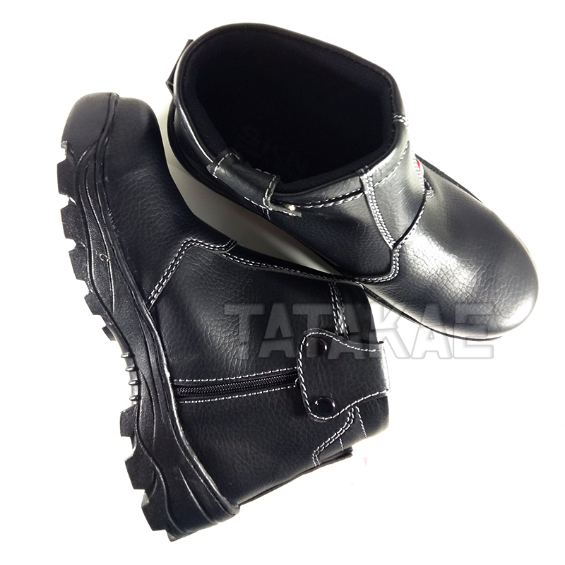 Sepatu Safety Sapety Septi Boot Pendek Kingshoes Sepatu Kerja Pabrik ...