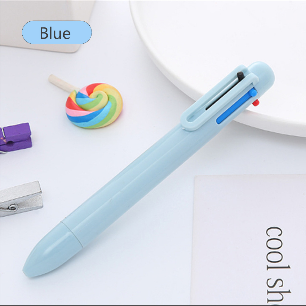 Pulpen 6 warna Pena Ballpoint | Lazada Indonesia