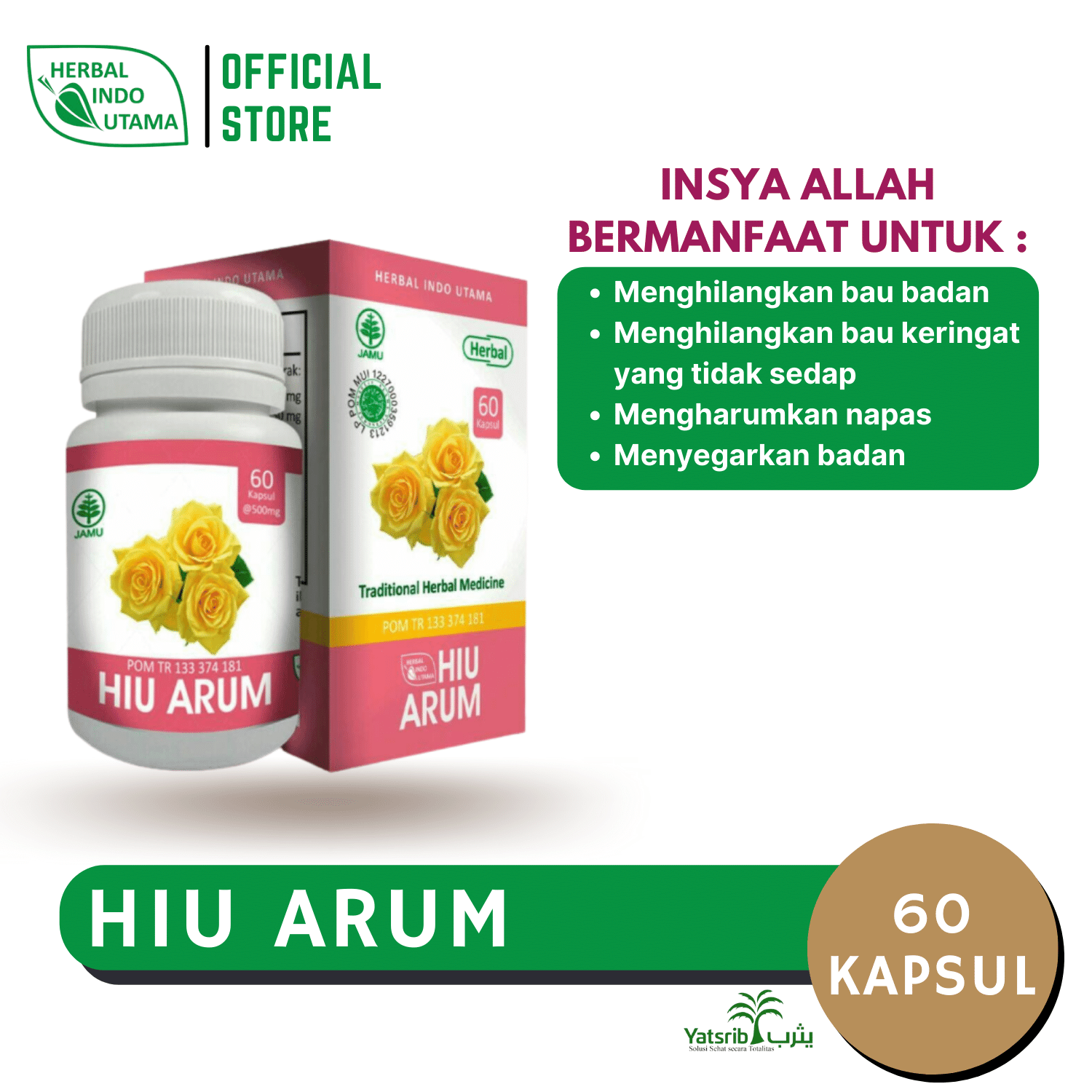 HIU ARUM | Obat Penghilang Bau Mulut dan Bau Badan Paling Ampuh ...