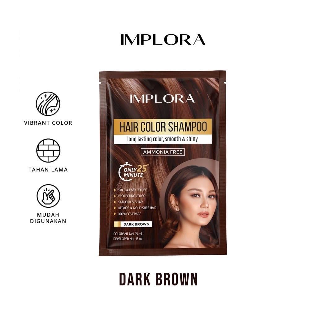 (BYEOL.ID) BYEOL-M017 Implora Hair Color Shampoo / Pewarna Rambut / Cat ...