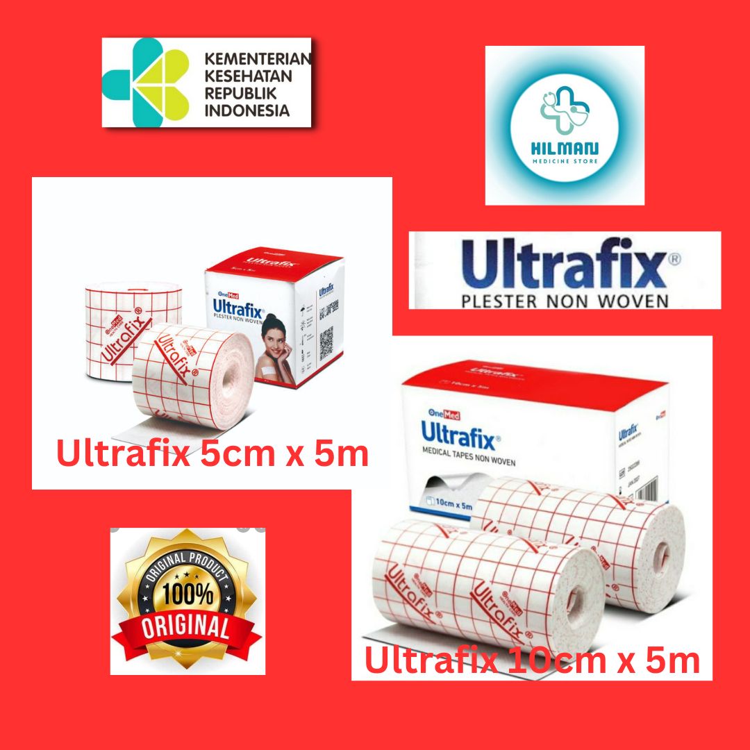 Ultrafix Plester Luka, Penutup Luka, Kuat, Lembut Mudah Dipakai dan ...