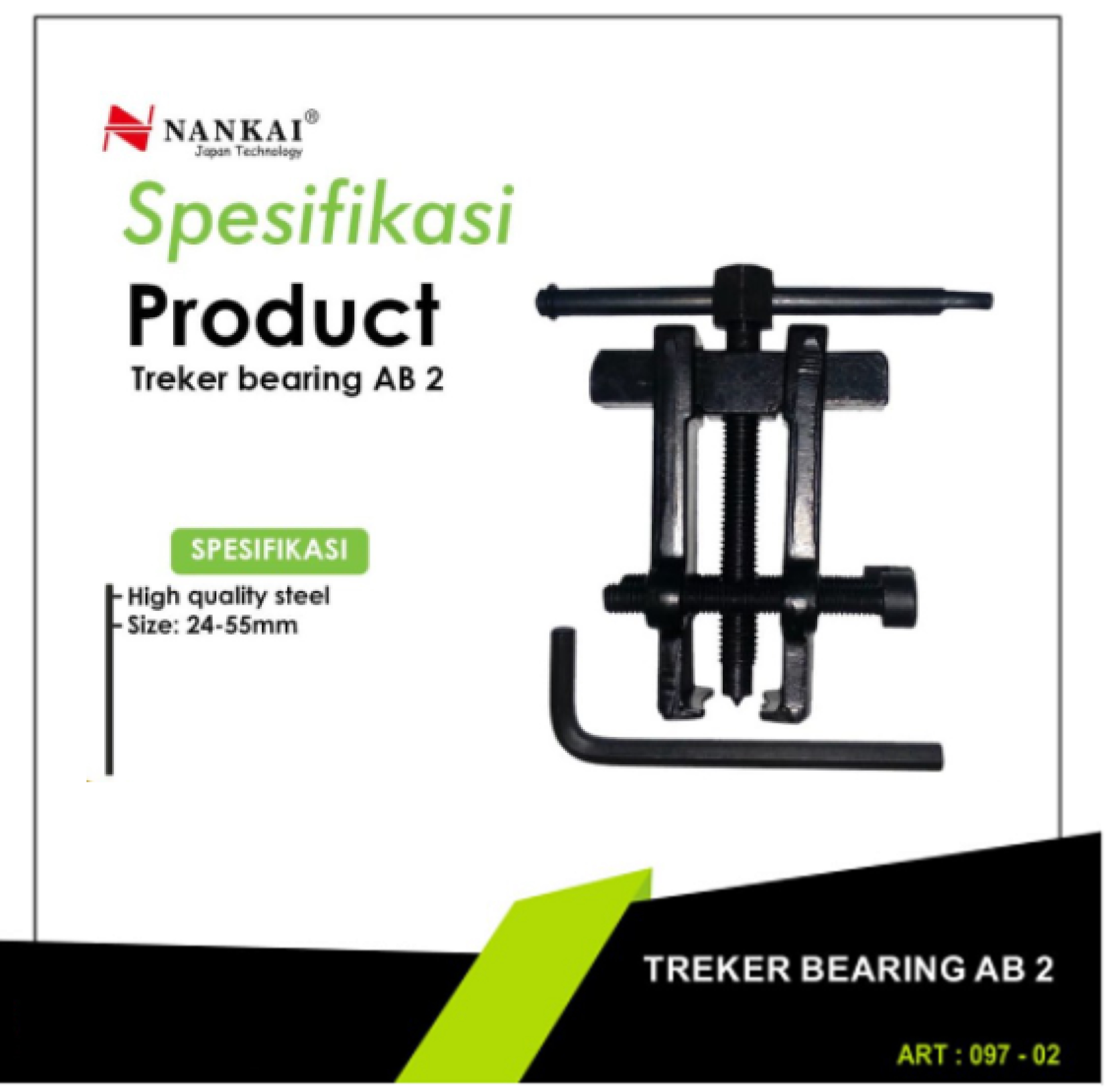 COD PROMO NANKAI Treker Bearing AB 2 / Two Jaws Gear Puller Bearing ...