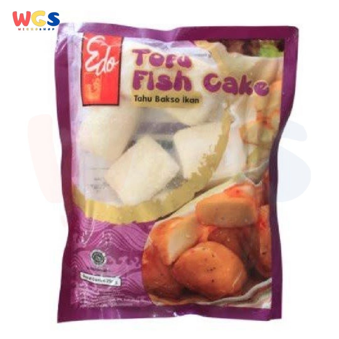 Edo Tofu Fish Cake Fish Tahu Bakso Ikan Frozen Food 250g - Halal ...