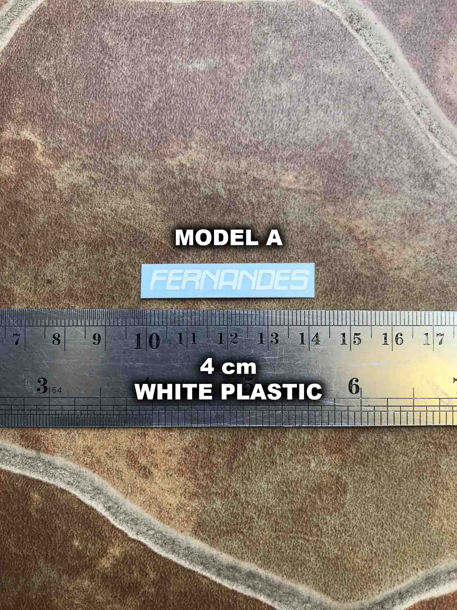 Gitar Fernandes Logo Sticker Tempel Headstock Elektrik Akustik Folk ...