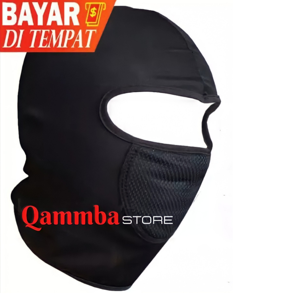 3 PCS Buff Ninja Hitam & Army / Master Buff Balaclava / Penutup Wajah ...