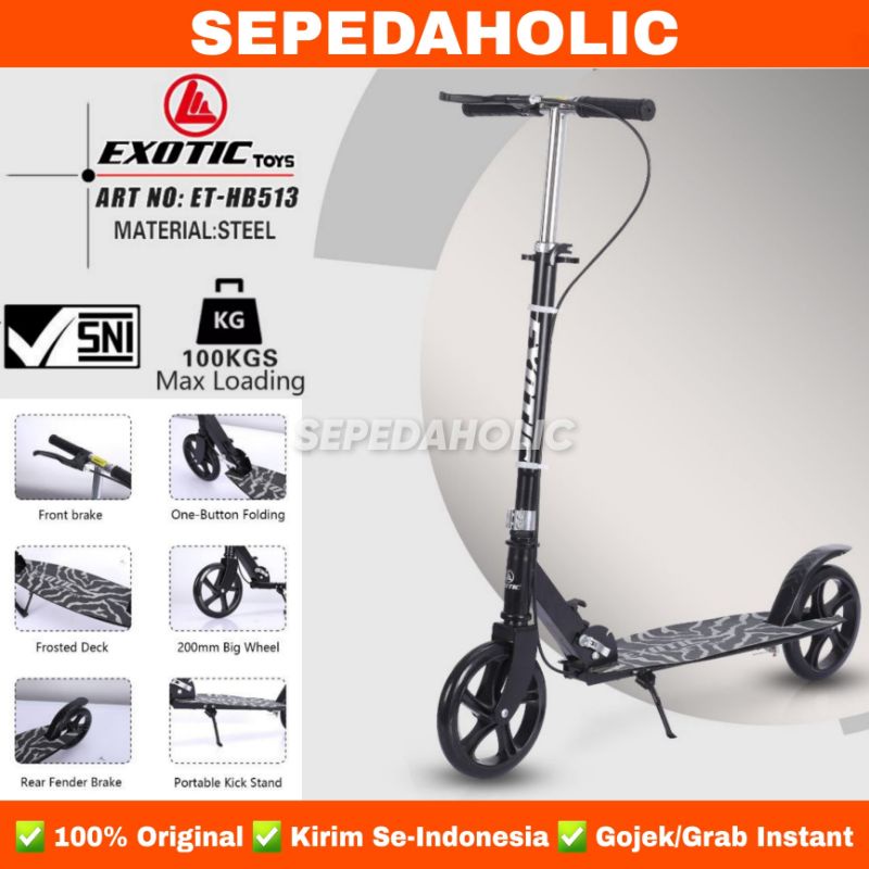 Scooter EXOTIC ET HB 511 / 512 / 513 ST 2022 Skuter Otoped Anak ...
