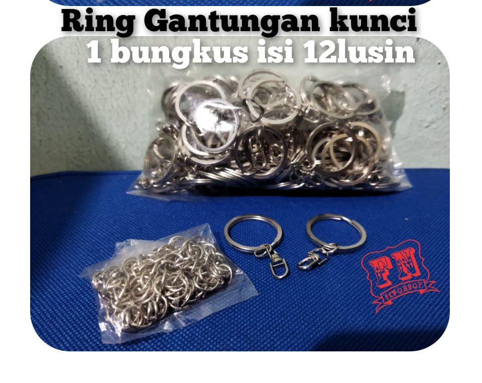 Ring Gantungan Kunci / Ring Ganci Tebal Join / Ring Ganci Putar Tebal ...