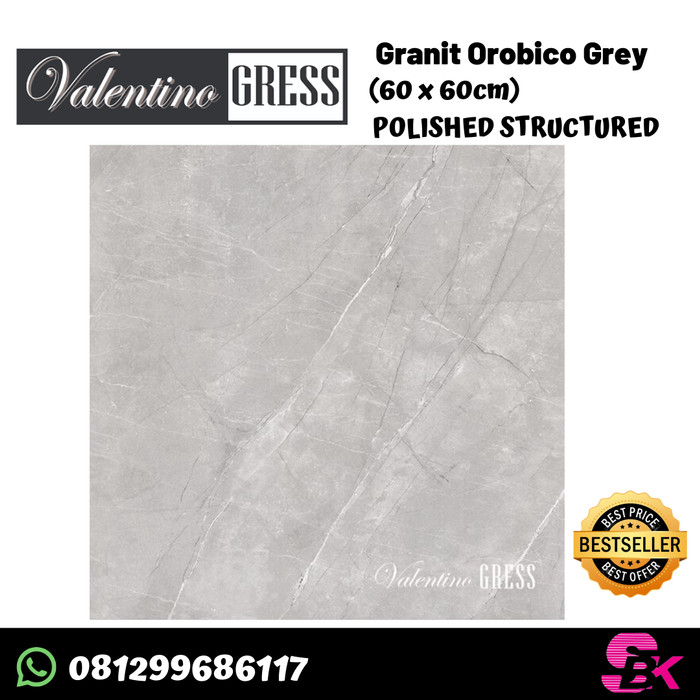 Granit Valentino Gress 60x60 Orobico Grey | Lazada Indonesia