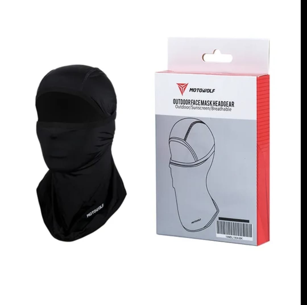Balaclava Motowolf Mdl1904 Ice Silk Fabric Original | Lazada Indonesia