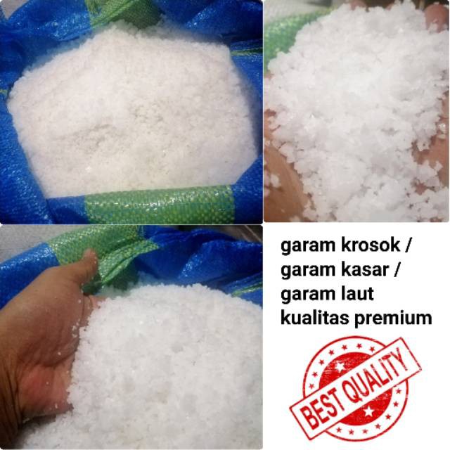 GARAM KASAR 1KG - GARAM KROSOK - GARAM HASIL LAUT CIREBON | Lazada ...