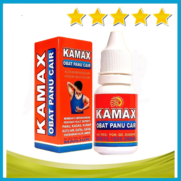 Kamax 10 ml (obat panu,kadas,kurap kutu air cair) | Kamax Tempur Panu ...