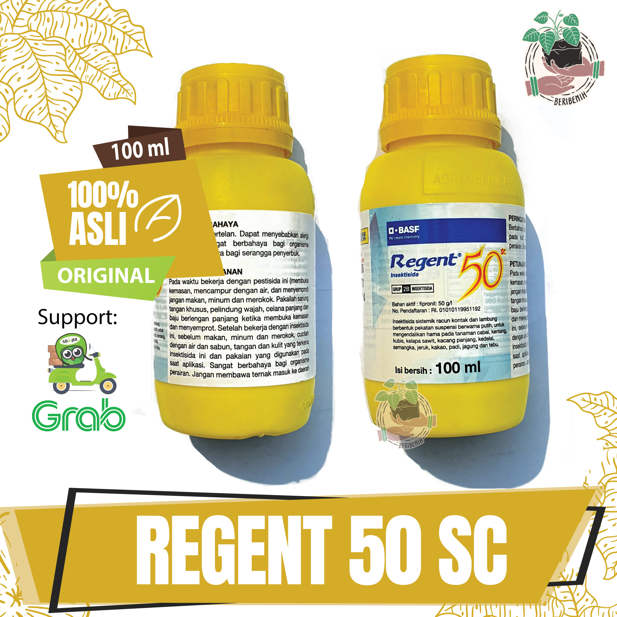 INSEKTISIDA ZPT REGENT 50 SC Obat Pembasmi Hama Rayap Kutu Tanaman Obat ...