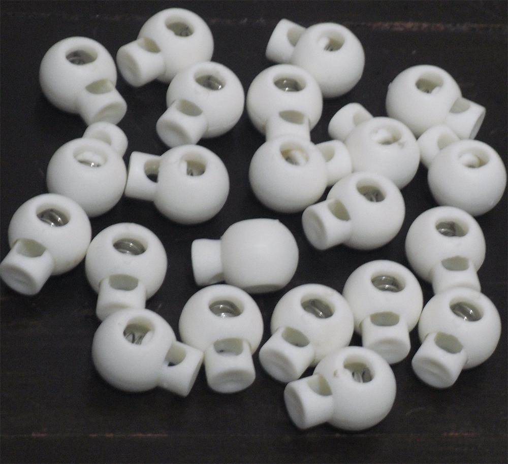 Stopper Tali Bulat Putih Harga Per Lusin (12 Pcs) | Lazada Indonesia