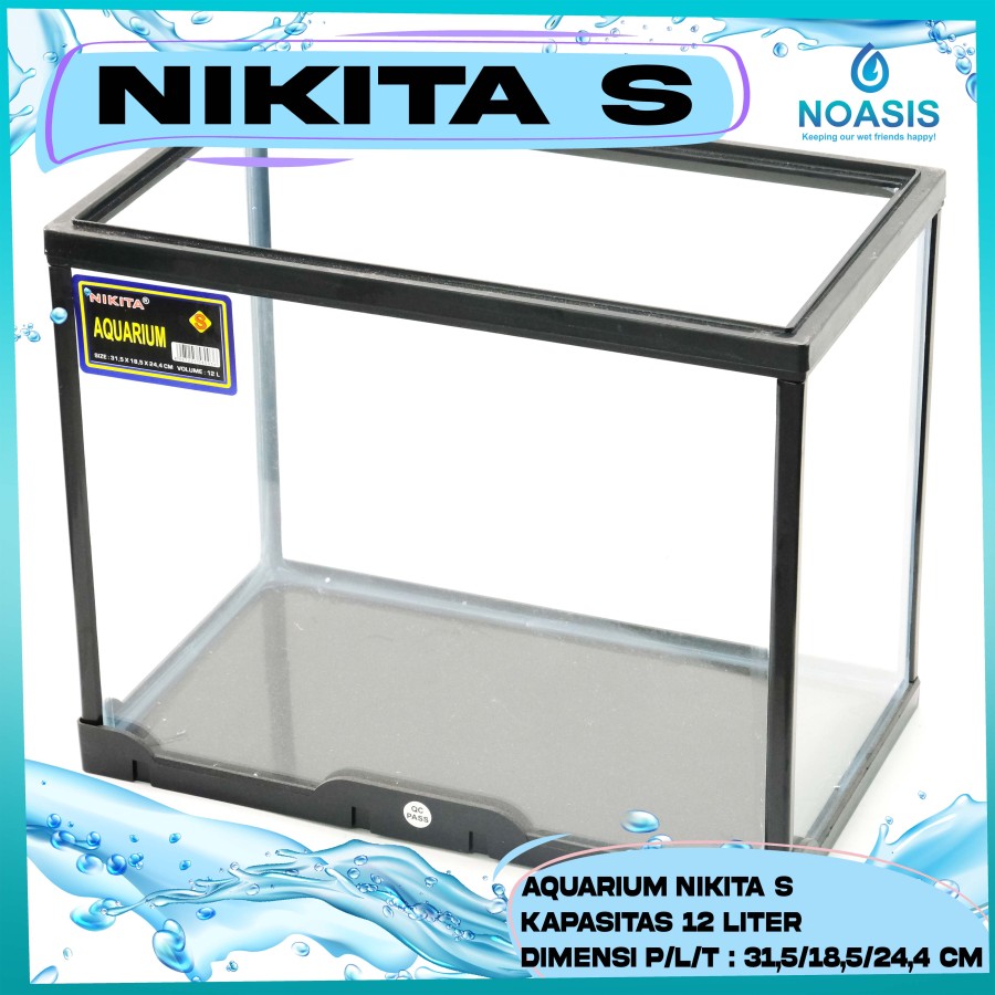 AQUARIUM NIKITA / ARMADA / AQUARIUM AKRILIK / AKUARIUM REPTIL (KHUSUS GRAB/GOJEK) | Lazada Indonesia
