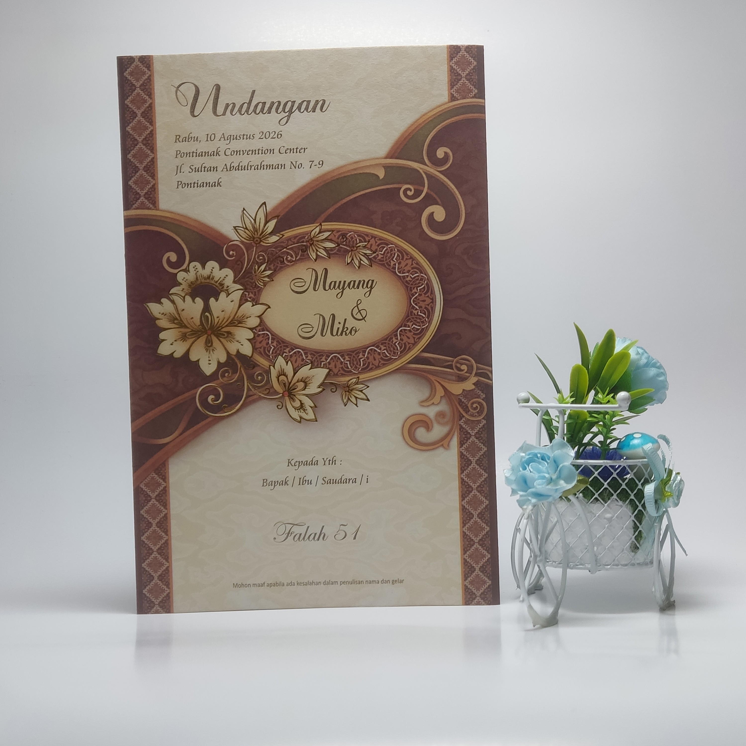 Kertas Blangko Undangan Falah 51 Murah (100 Lembar) | Lazada Indonesia