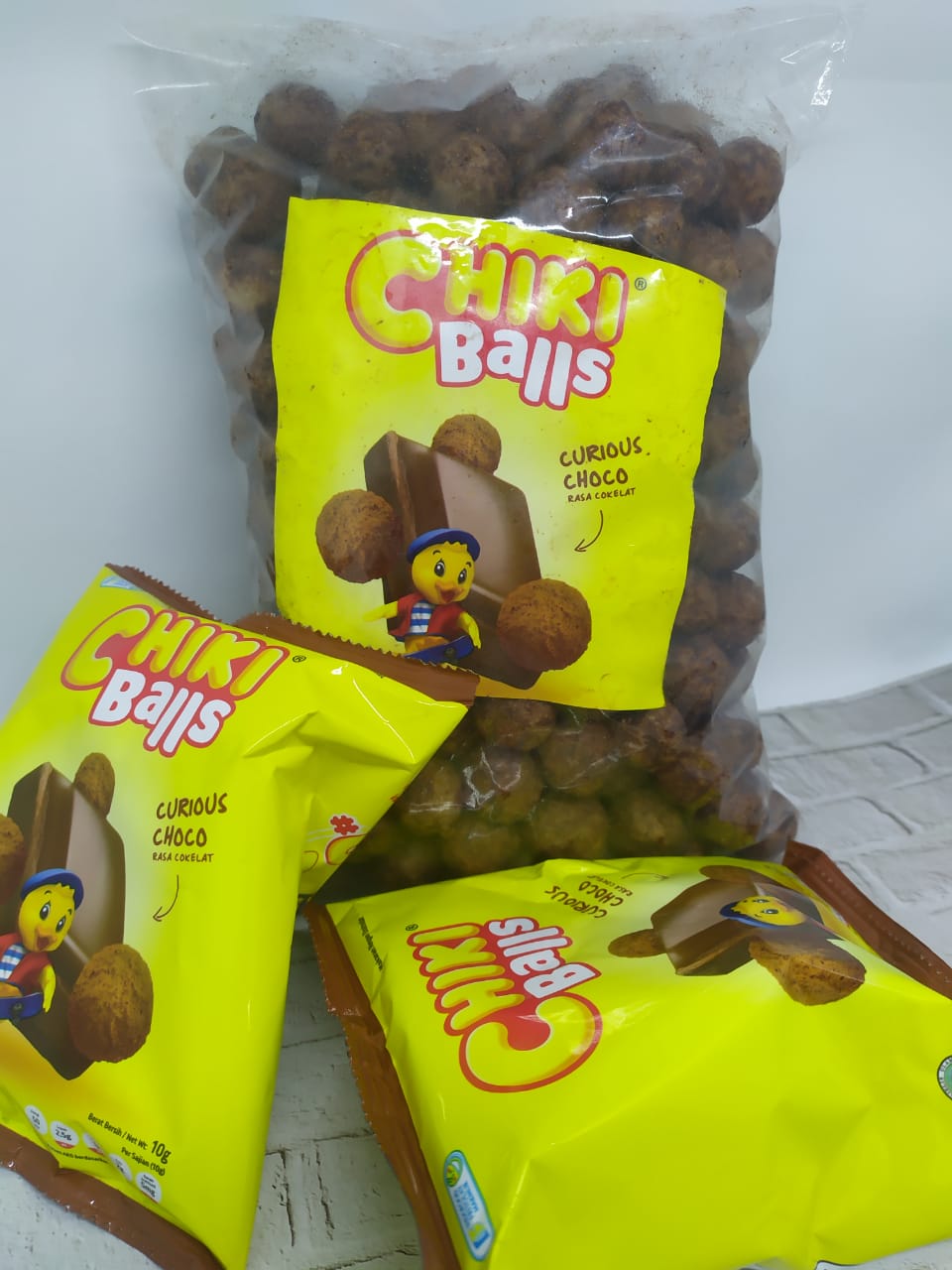 Snack Kiloan Chiki Balls Coklat 250gram | Lazada Indonesia