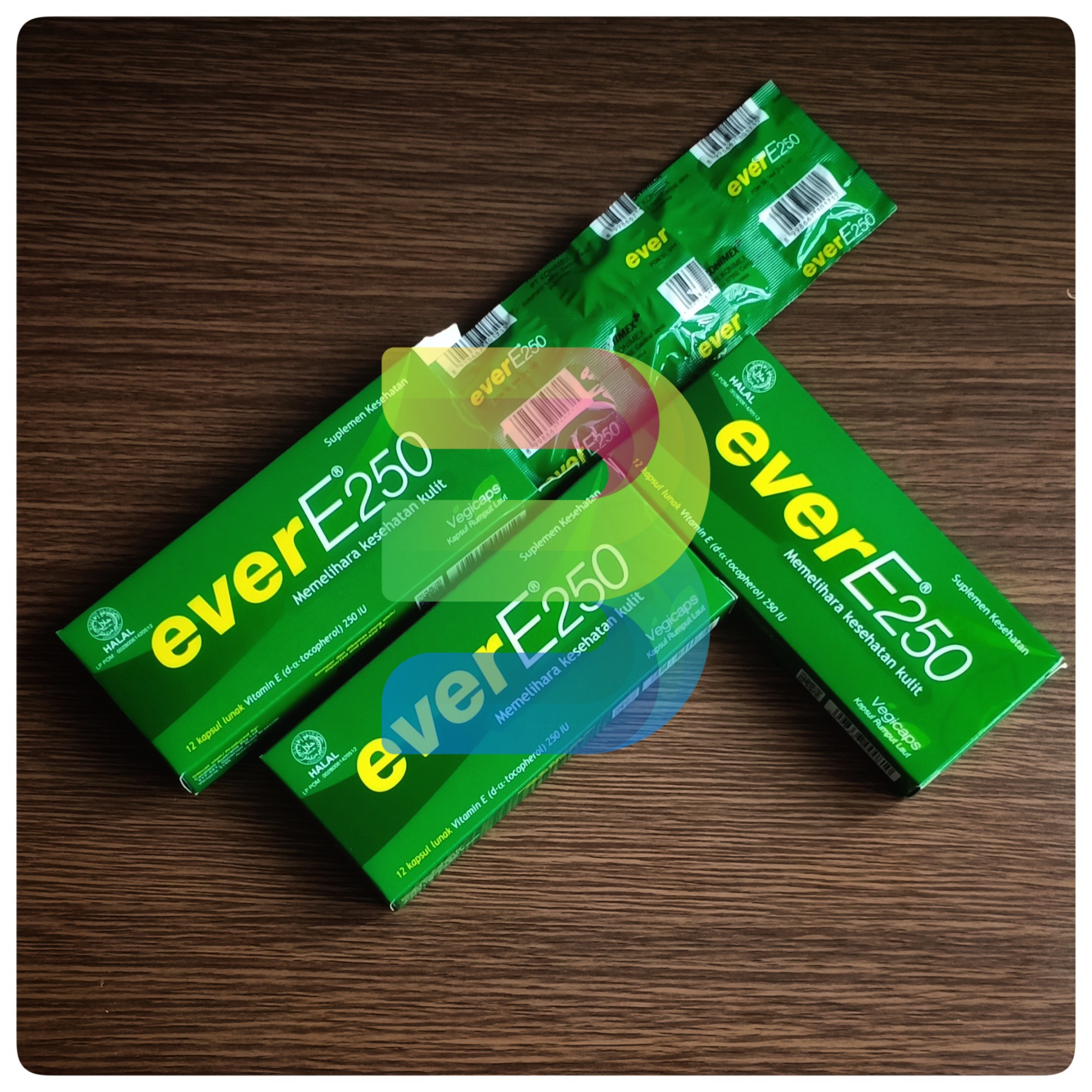 Ever E250 Dus isi 12 kapsul - Kesehatan Kulit | Lazada Indonesia