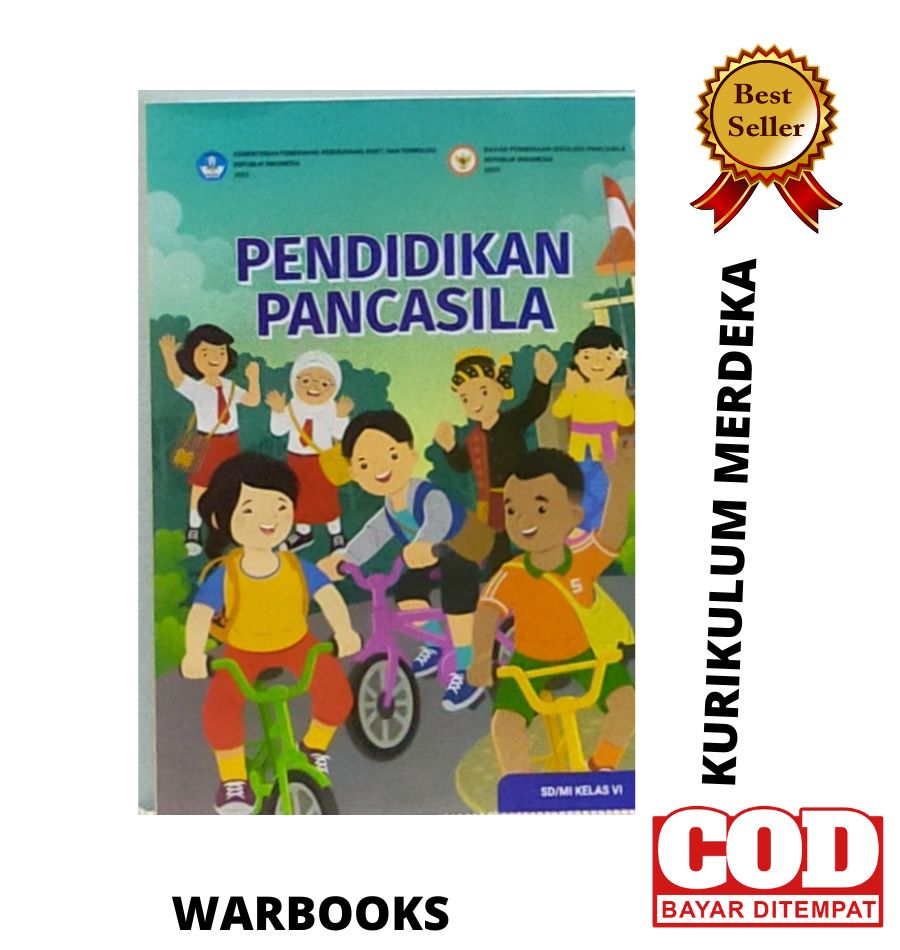 Buku PENDIDIKAN PANCASILA Kelas 6 SD / MI Kurikulum Merdeka Edisi Terbaru | Lazada Indonesia