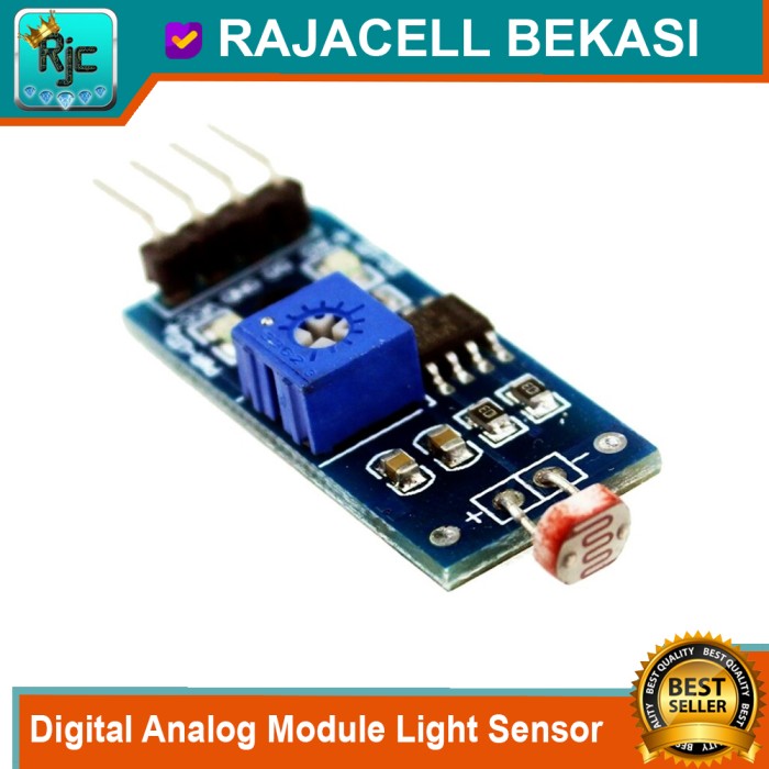 Digital And Analog Out Sensor Cahaya Ldr Module Light Sensor Arduino 2002