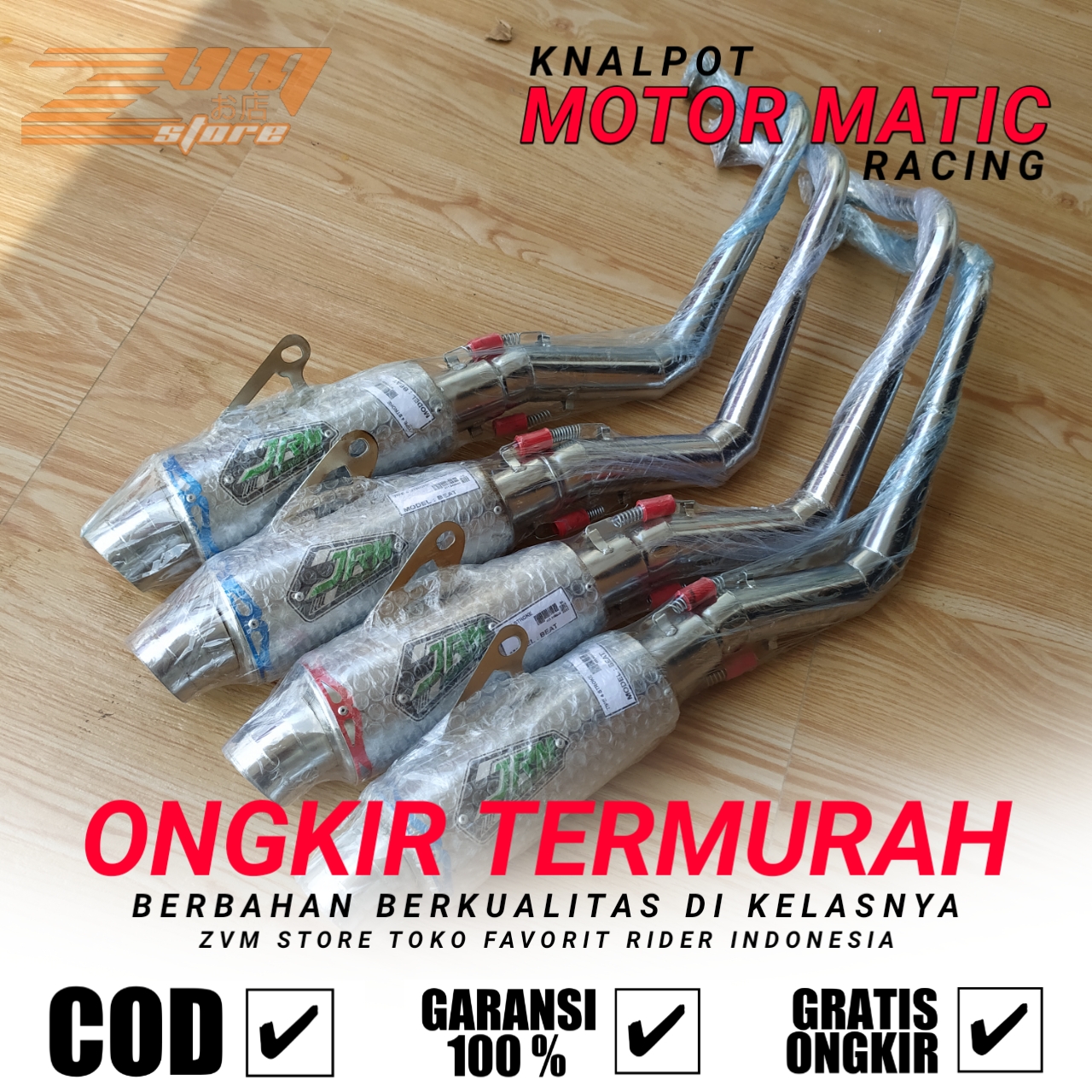 Knalpot KENALPOT Racing PRO LINER-PROLINER-JRM-RCB-R9-KAWAHARA-DOS ...