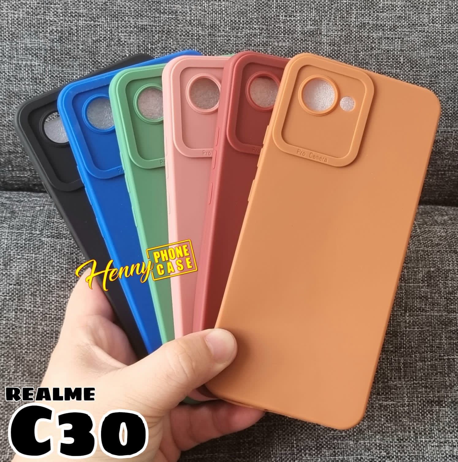 REALME C30 / REALME C30S / REALME C31 / REALME C35 SOFT CASE MACARON ...