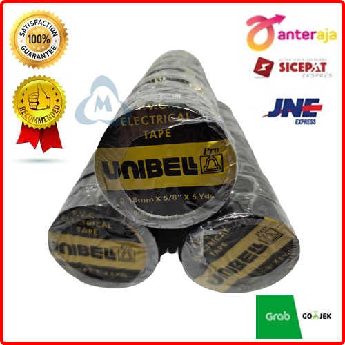 Selotip Isolasi Kabel Listrik Unibell Kecil /Solasi/ Electrical Tape ...