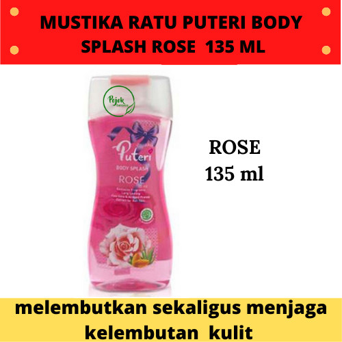 Mustika Ratu Puteri Body Splash Putri Cologne 135ML - rose | Lazada ...