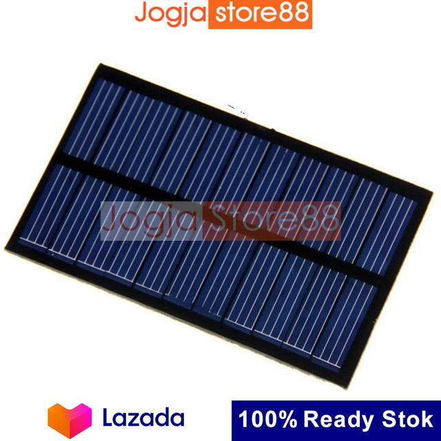 Mini Solar Panel | Ukuran Kecil DIY Solar Panel 110 x 69 mm - Black ...