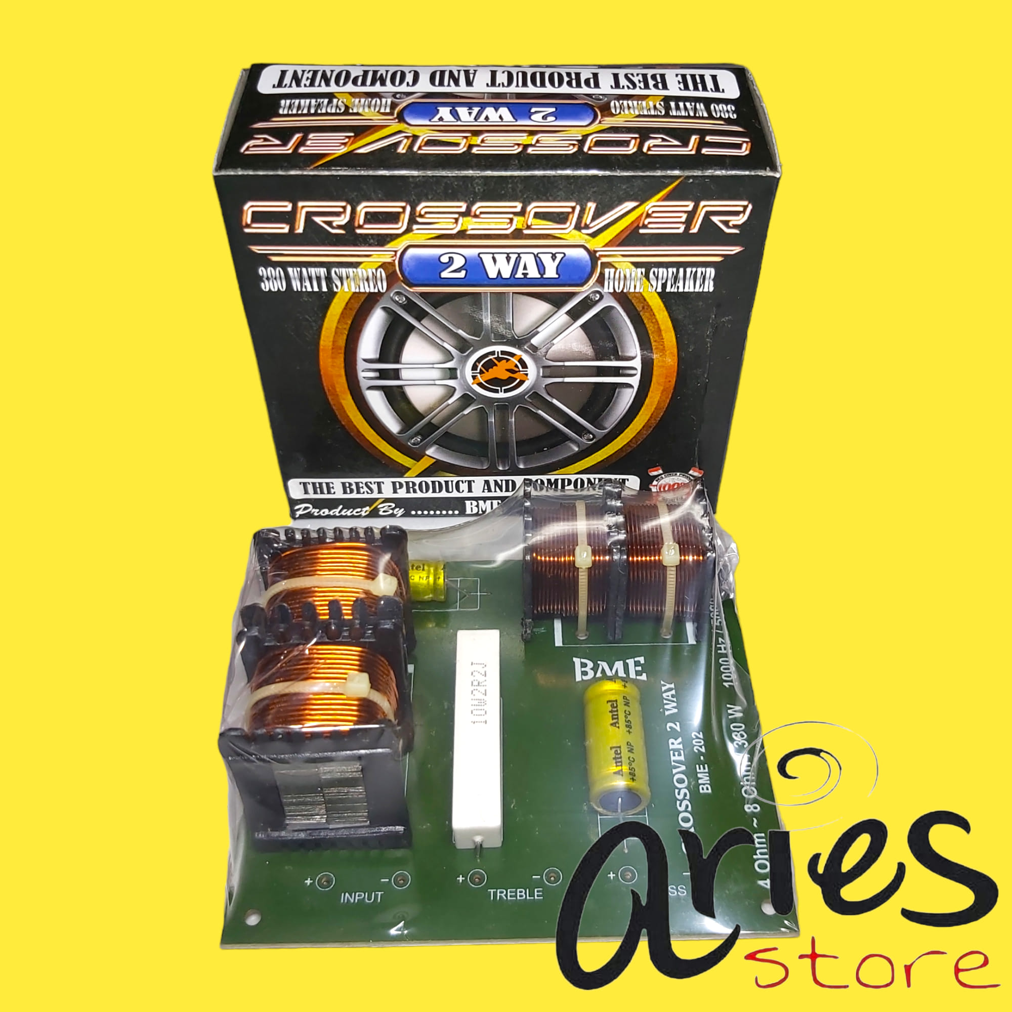 KIT CROSSOVER 2 WAY 300 WATT STEREO TONE SPEAKER BME | Lazada Indonesia