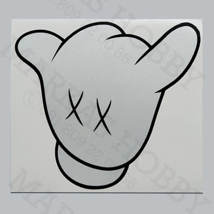 Stiker Kaws Hands | Lazada Indonesia