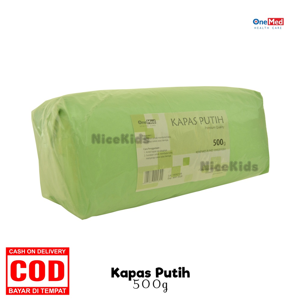 OneMed Cotton Roll Premium Quality / One Med Kapas Putih Kapas Gulung ...