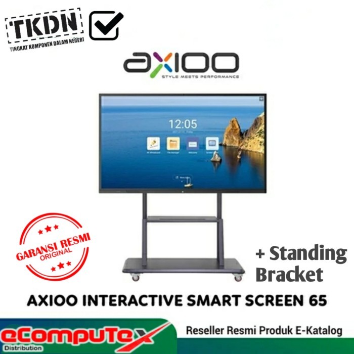 MONITOR LED AXIOO INTERACTIVE SMART SCREEN 65" SMART BOARD GEN 2 ...
