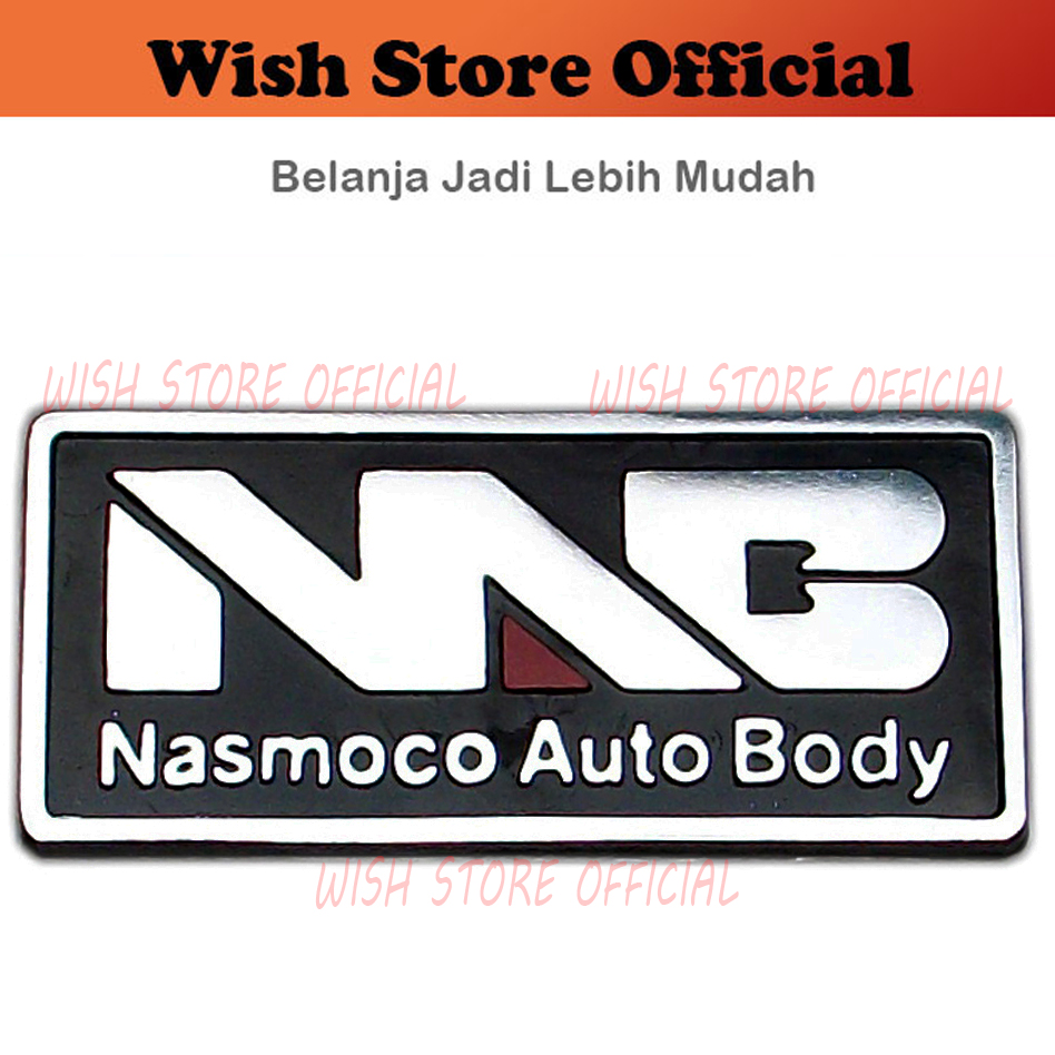 [PCS] Emblem / Car Logo / Lambang Mobil NAB Nasmoco Auto Body KIJANG ...