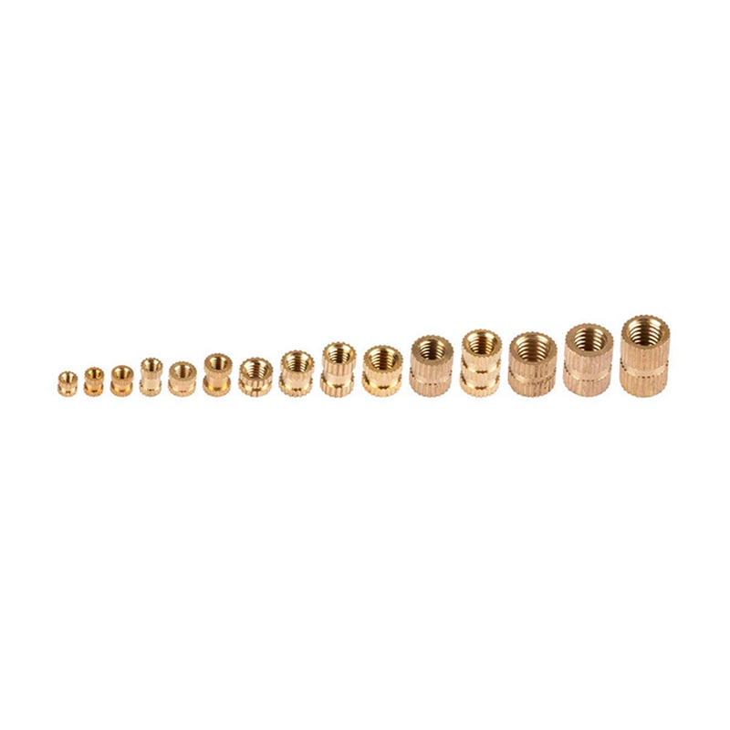 380Pcs Thread Inserts M2 M2.5 M3 M4 M5 M6 Metric Female Thread Brass ...