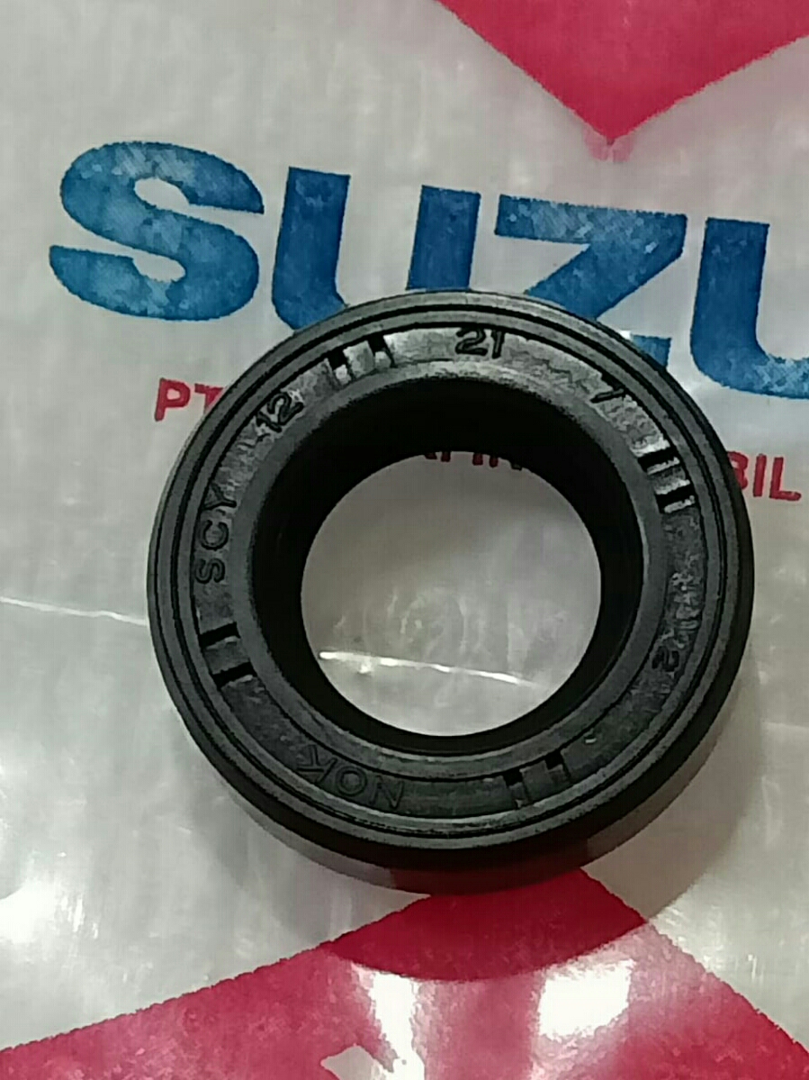 Seal kruk as 12 21 7 sil seal bak kopling Suzuki Satria Fu Gsx Fu fi Thunder 09282 12L01 ...