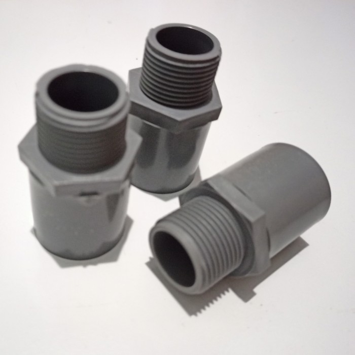 Sok Drat Luar PVC 3/4 inch AW Paralon Male Socket SDL Valve Socket PVC ...