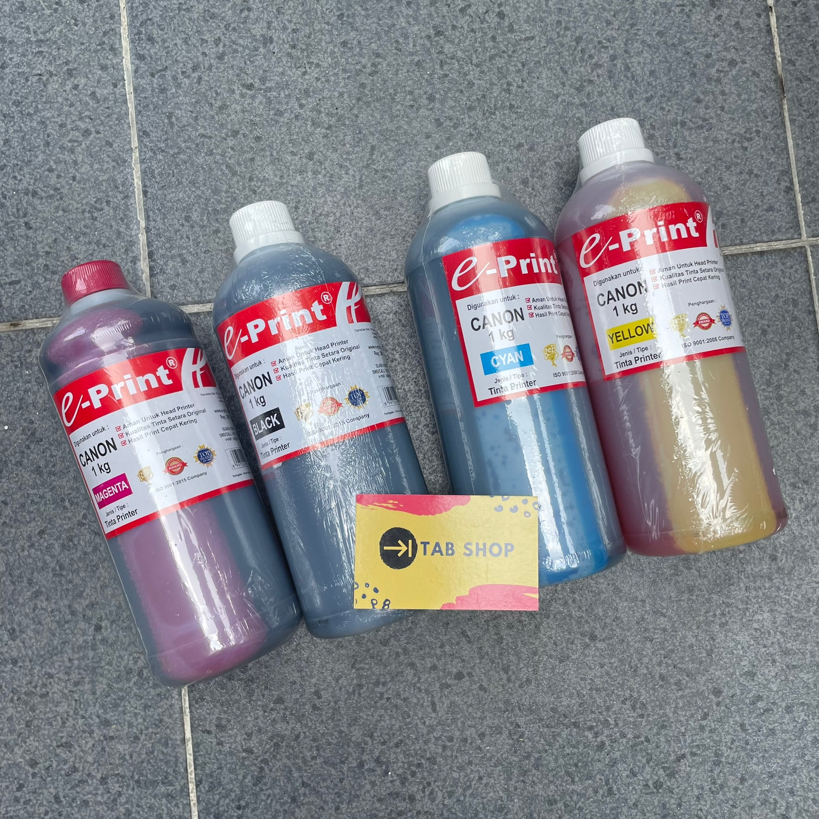 TAB SHOP - EPRINT REFILL TINTA BULK INK 1KG - REFIL TINTA PRINTER ...
