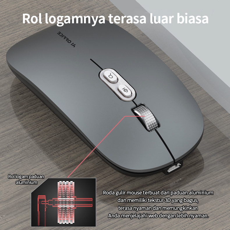 Mouse AI Cerdas Pengenal Suara-M108 dengan design yang elegan Bisa ...