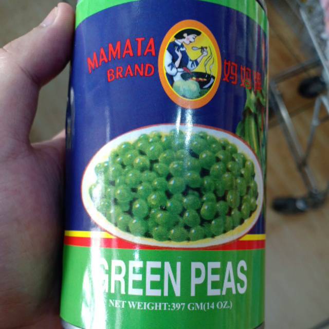 MAMATA GREEN PEAS 500GRM KACANG POLONG KALENG | Lazada Indonesia