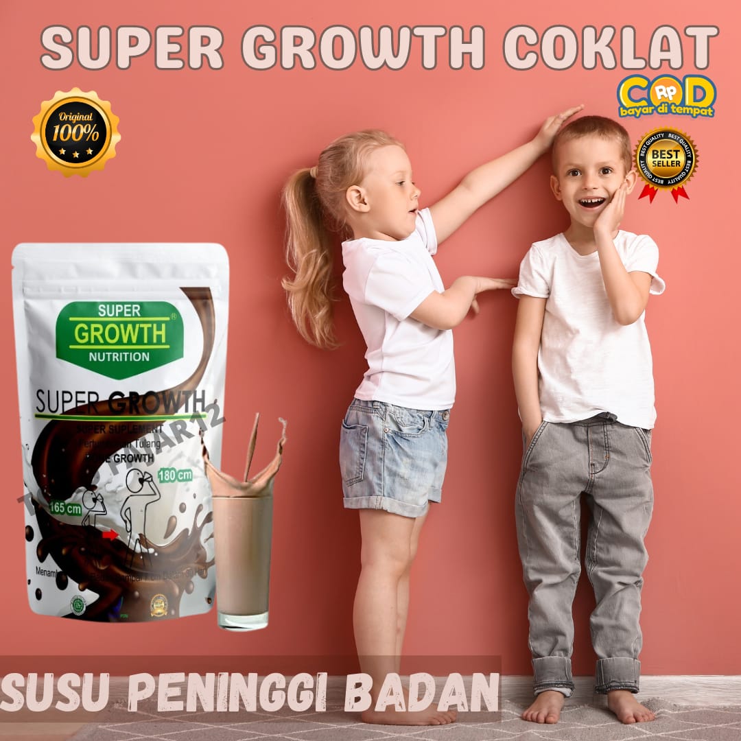 SUPER GROWTH SUSU COKLAT 5 HARI– Peninggi Badan Terlaris, Susu penambah ...