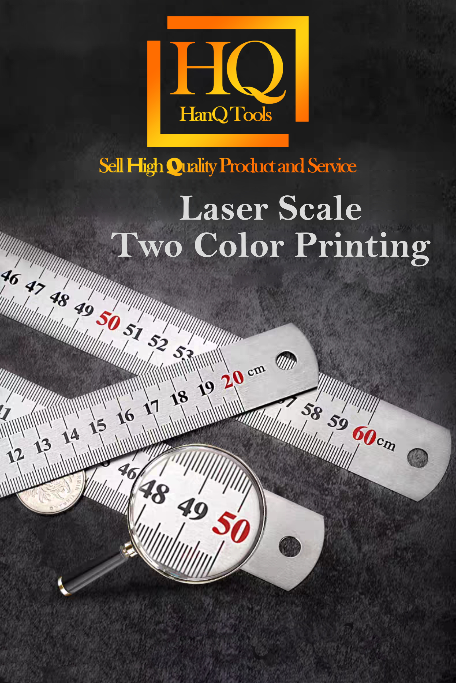 Penggaris Besi Kantoran Sekolah arsitek ATK Kerajinan Pengukur Mistar ...