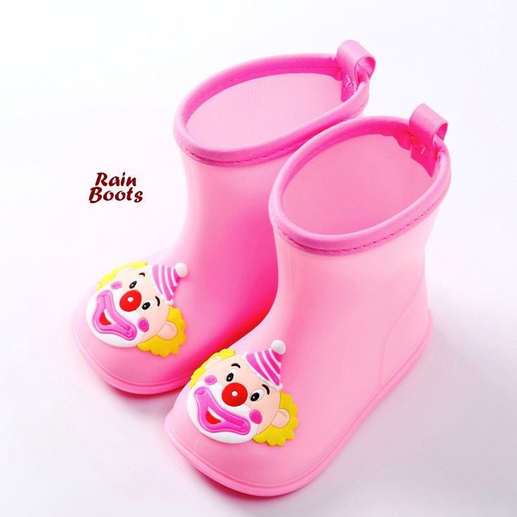 Rain BOOTS Sepatu boot anak anti air unik UNICORN DINOSAUR HAPPY CUTE ...