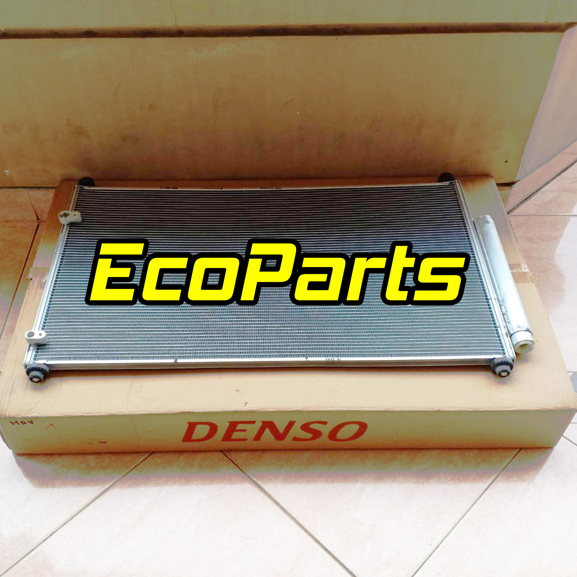 Condensor Kondensor AC Mobil Honda HRV DENSO ASLI Condenser | Lazada ...