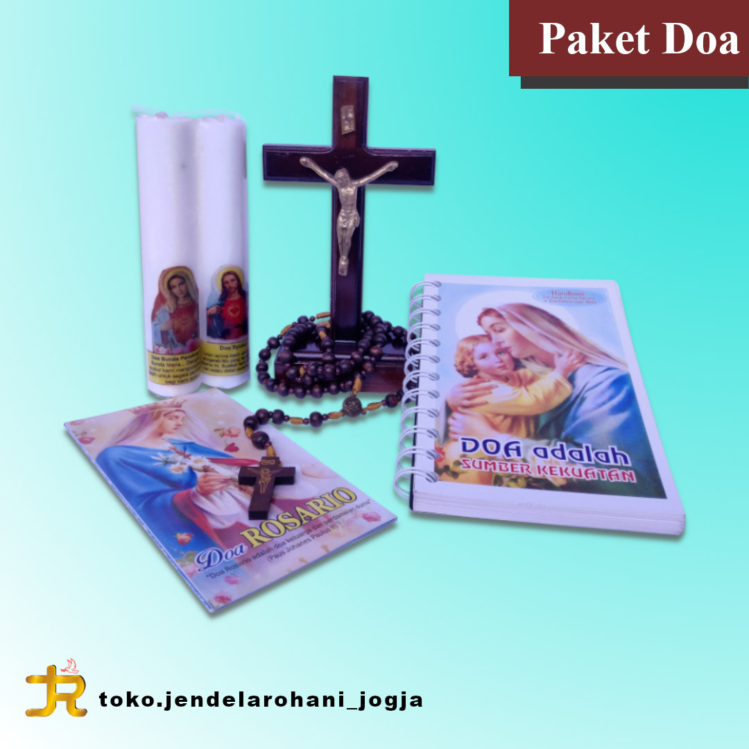 Paket DOA Lingkungan/Paket Doa Lengkap/Doa Katolik/Benda Benda Rohani ...