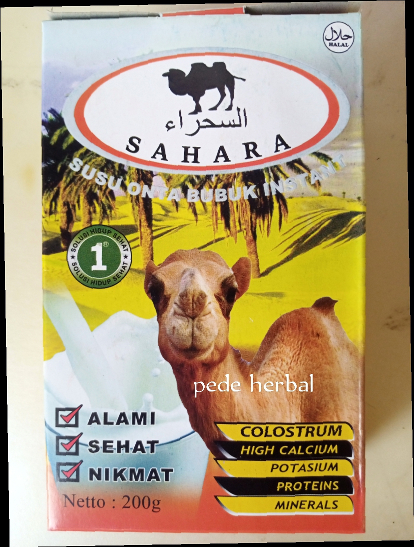 [ PROMO / COD ] Susu Onta Bubuk Sahara Menurunkan Kadar Gula Darah Dan ...